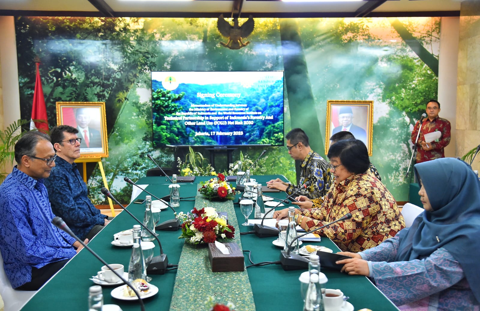 Kementerian LHK dan WRI Jalin Kerjasama Dukung FOLU Net Sink 2030 ...
